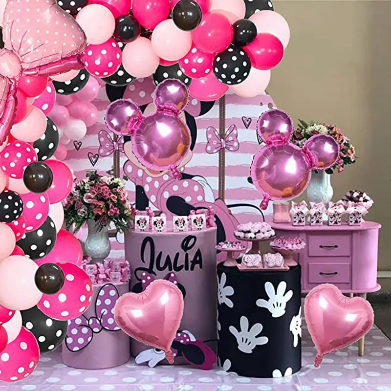 Minnie Mouse Party Ideas Pink And Black