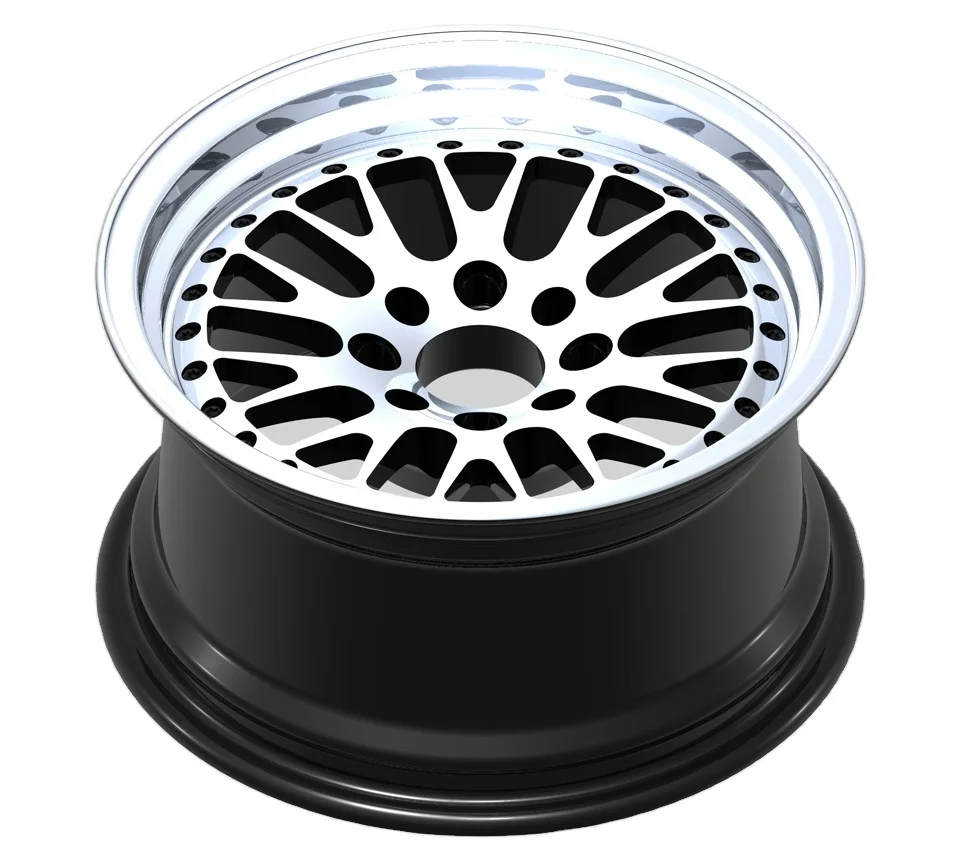 Concave Hyper Silver 15/16/17/18 Inch Passenger Car Alloy Casting Mag ...