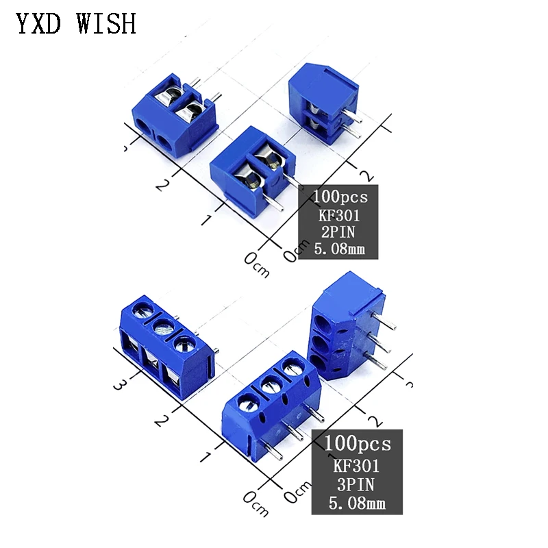 100pcs-KF301-2P-3P-5mm-Screw-Wire-Terminal-Block-KF301-2P-KF301-3P-Pitch-5-0mm.jpg