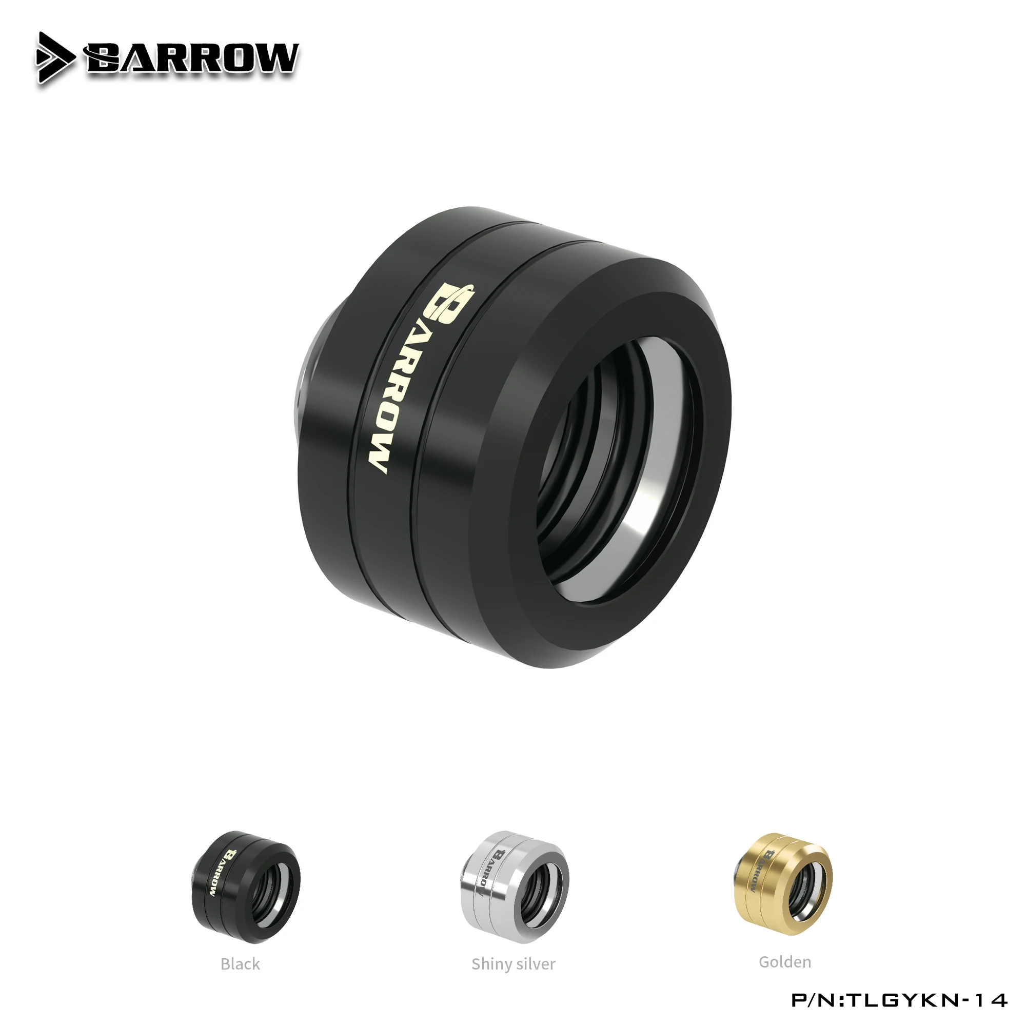 Barrow G1/4" Rigid Hard Tube Joint Fitting Connector TLGYKN 14|hard ...