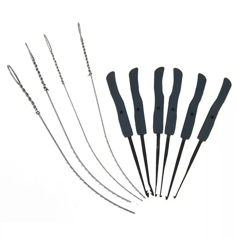 10pcs-Broken-Key-Extractor-Set-Locksmith-Tool-Key-Removing-Removal ...