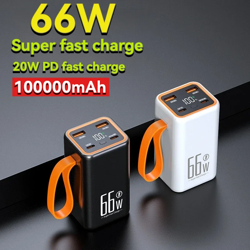 20W-bidirectional-fast-charging-mini-power-bank-100000mAh-66W-compact-and-suitable-for-Apple-and ...