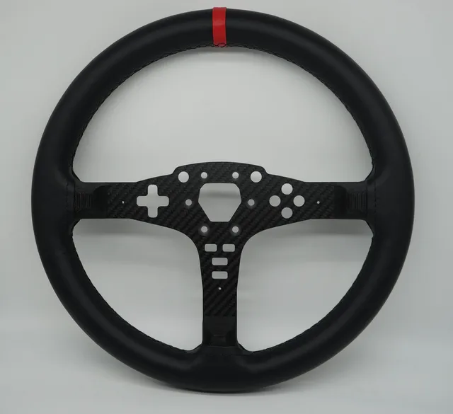 SIMPUSH MOZA R5 13inchs 33cm Circular steering wheel Rally sim racing MOD