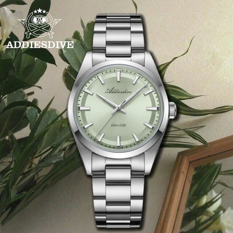 Addiesdive-ad2066-rel-gio-masculino-36mm-vh31-bolha-espelho-de-vidro ...