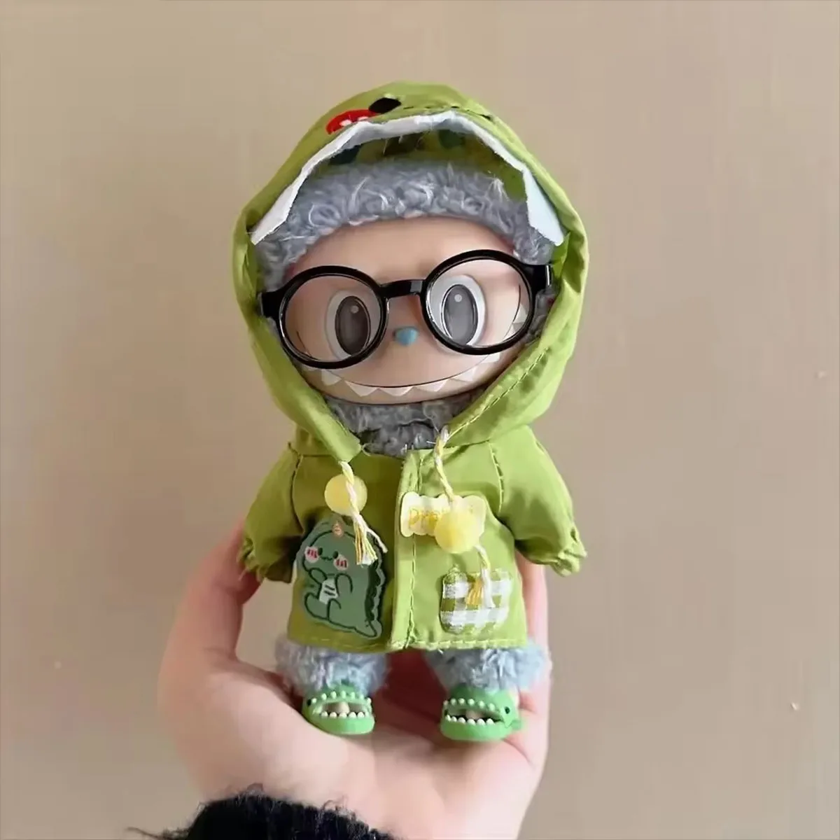 Mini ropa de muñeca de peluche, accesorios de atuendo, conjunto de ...