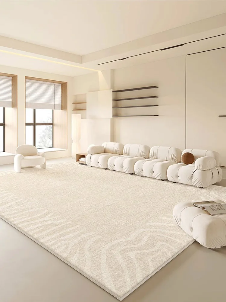 Cream-Style-Living-Room-Carpets-Large-Area-Luxury-Carpet-Soft ...