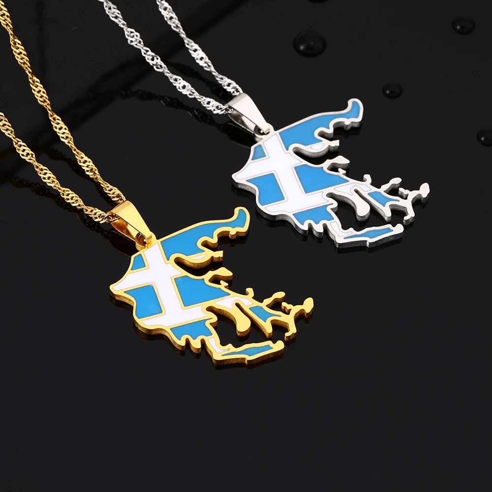 Stainless Steel Pendant Necklace | Fashion Greece Necklace | Stainless ...