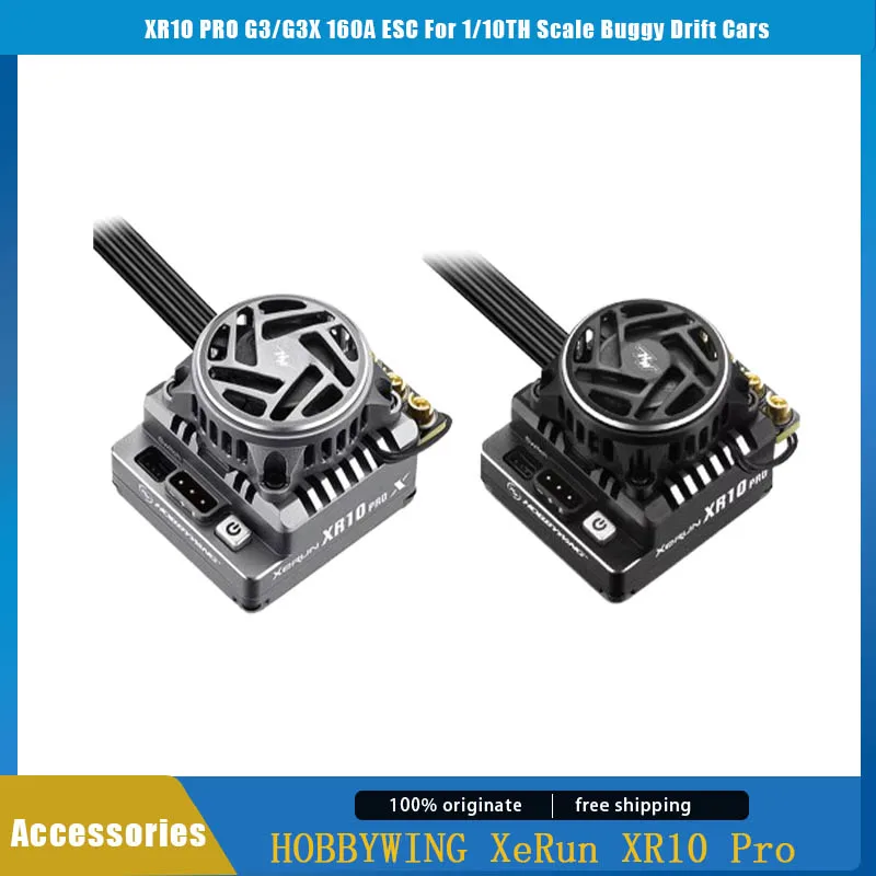 HOBBYWING-XeRun-XR10-Pro-G3-G3X-160A-Brushless-Sensored-ESC-for-1-10-RC ...