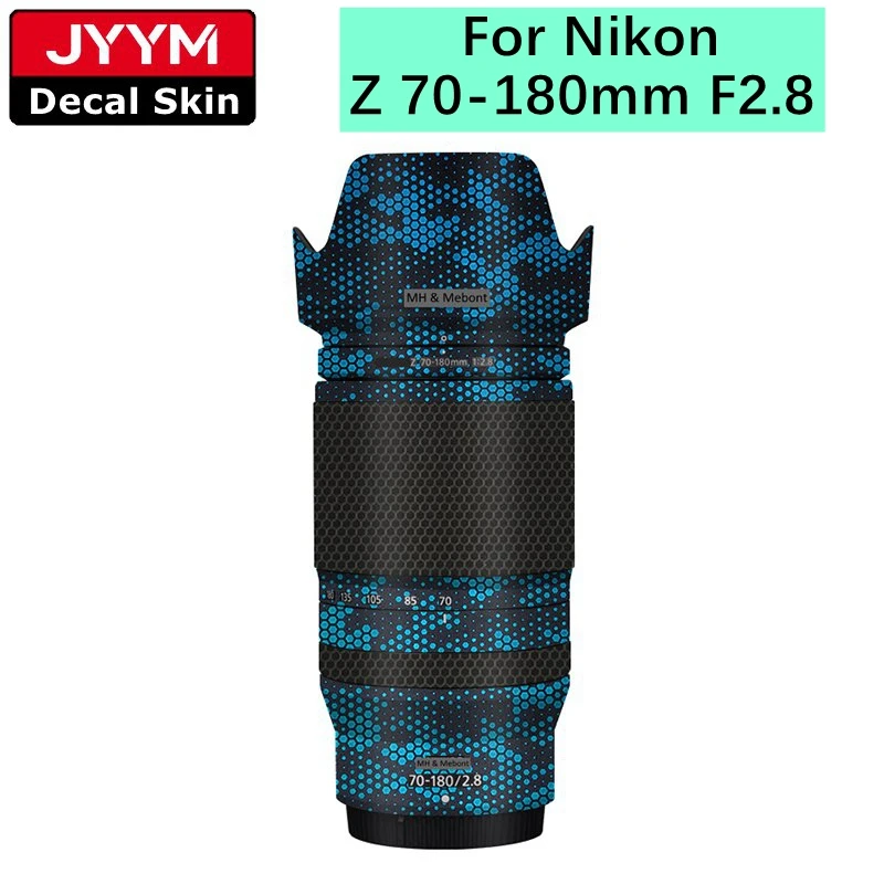 Customized Sticker For Nikon Z 70-180mm F2.8 Lens Decal Skin Vinyl Wrap ...