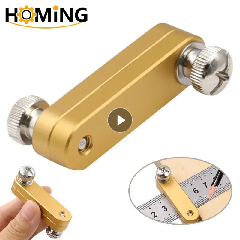 Steel-Ruler-Positioning-Block-Angle-Scriber-Line-Marking-Gauge-For ...