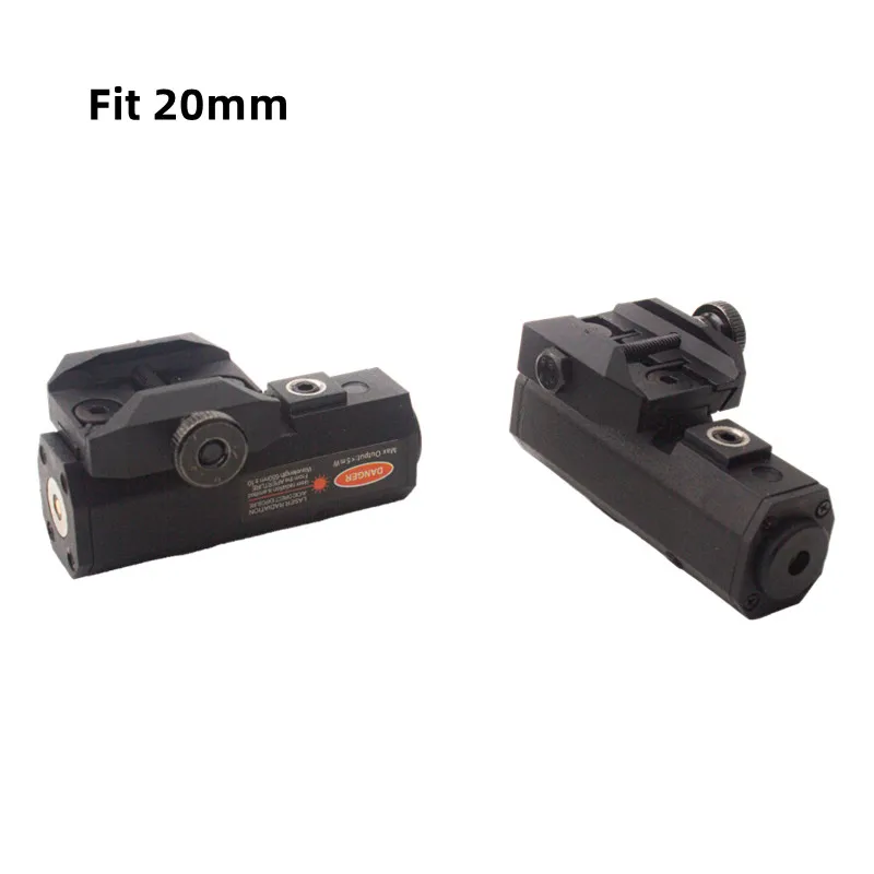 Rechargeable Red Dot Laser Sight with USB Charging fit for 20mm Rail ...