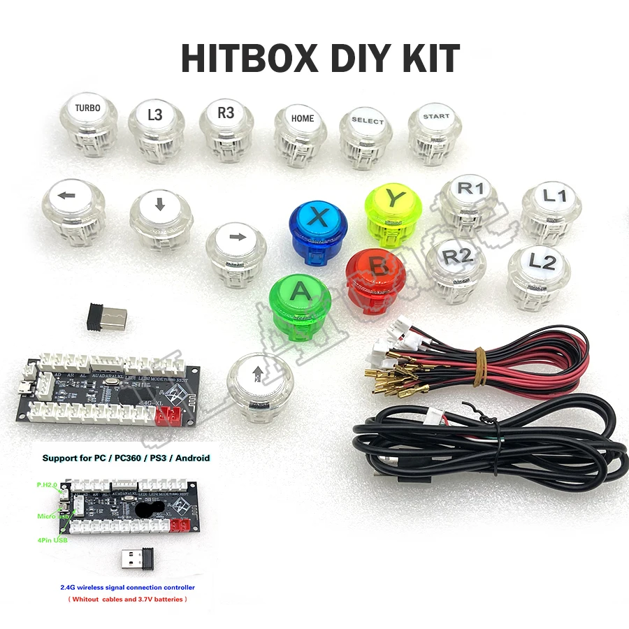 Hitbox-Zero Delay Arcade Game Kits, DIY, PC, Raspberry Pi, Mame Jogos ...
