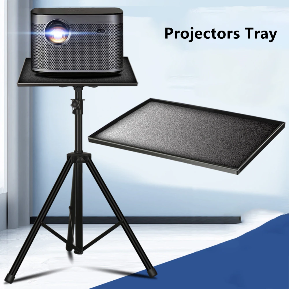 Tripod-Stand-Projectors-Tray-Platform-Holder-1-4in-Adapter-For-Laptop ...