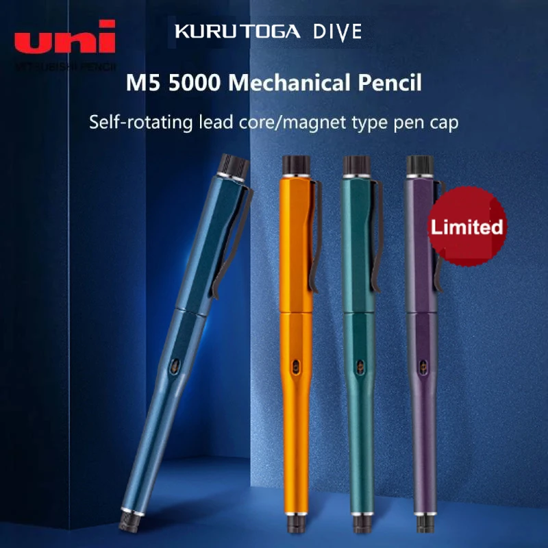 Japan-Uni-Limited-Mechanical-Pencils-KuruToga-Dive-Self-rotating-Lead ...