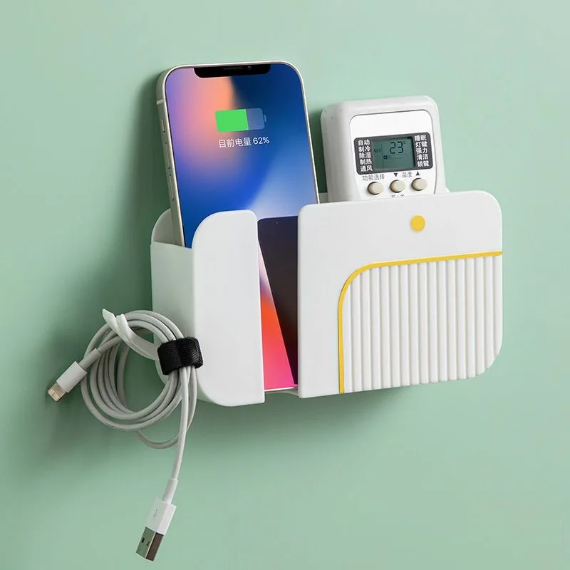 1PC-Wall-Mount-Phone-Plug-Holder-Mobile-Phone-Charging-Stand-Air ...