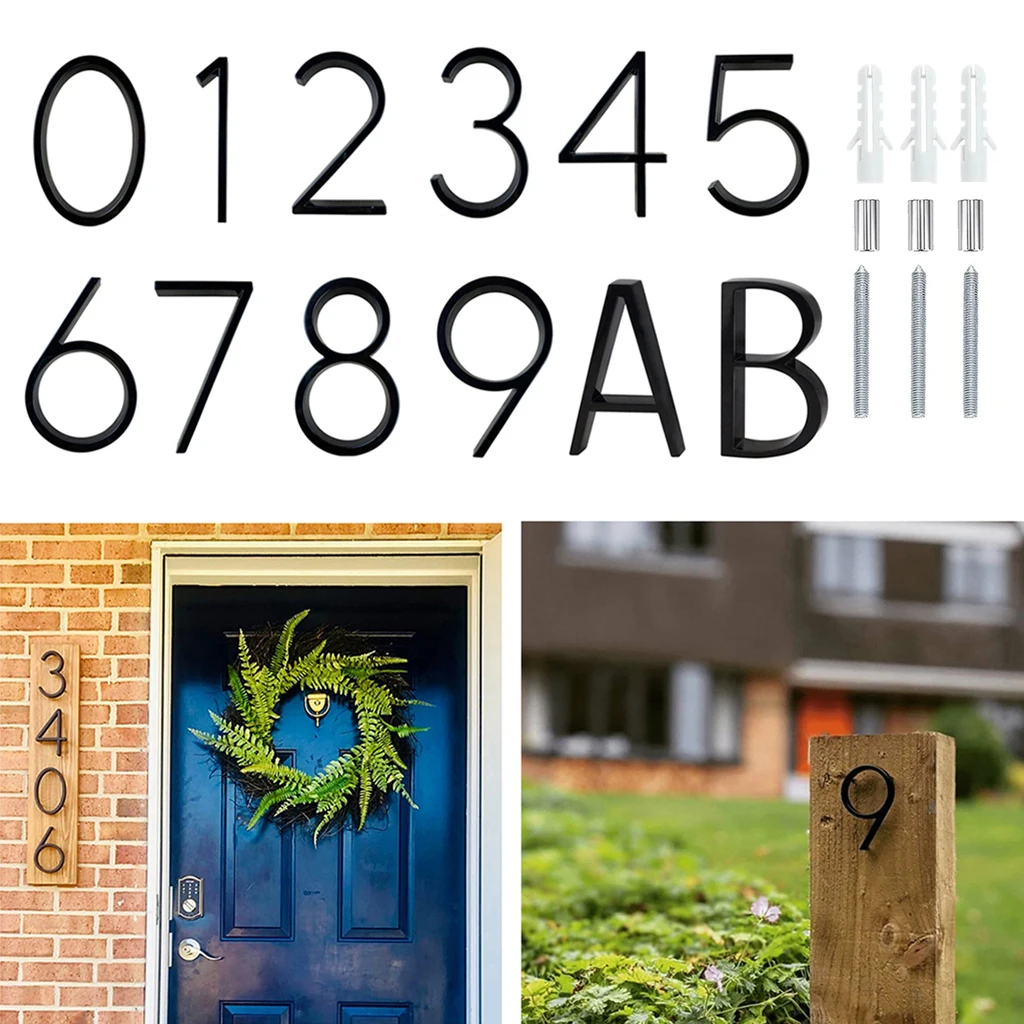 Apartment Door Letters Numbers | Apartment Door Number Signs | Number ...
