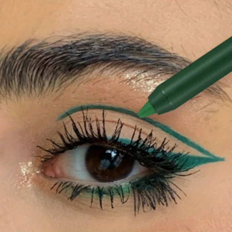Green Eyeliner Waterline