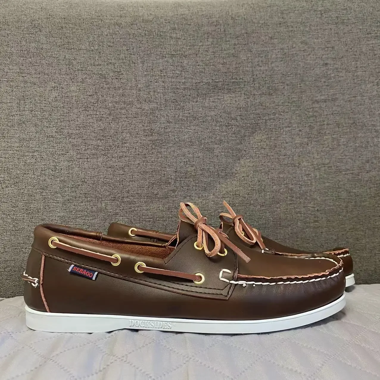 Sebago-Men-Homme-Authentic-Docksides-Shoes-Premium-Leather-Moc-Toe-Lace ...