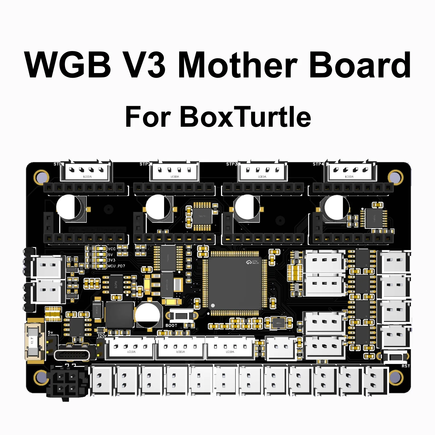 WGB V3 Mother Borad PCB for BoxTurtle ams mmu for diy voron klipper 3d ...