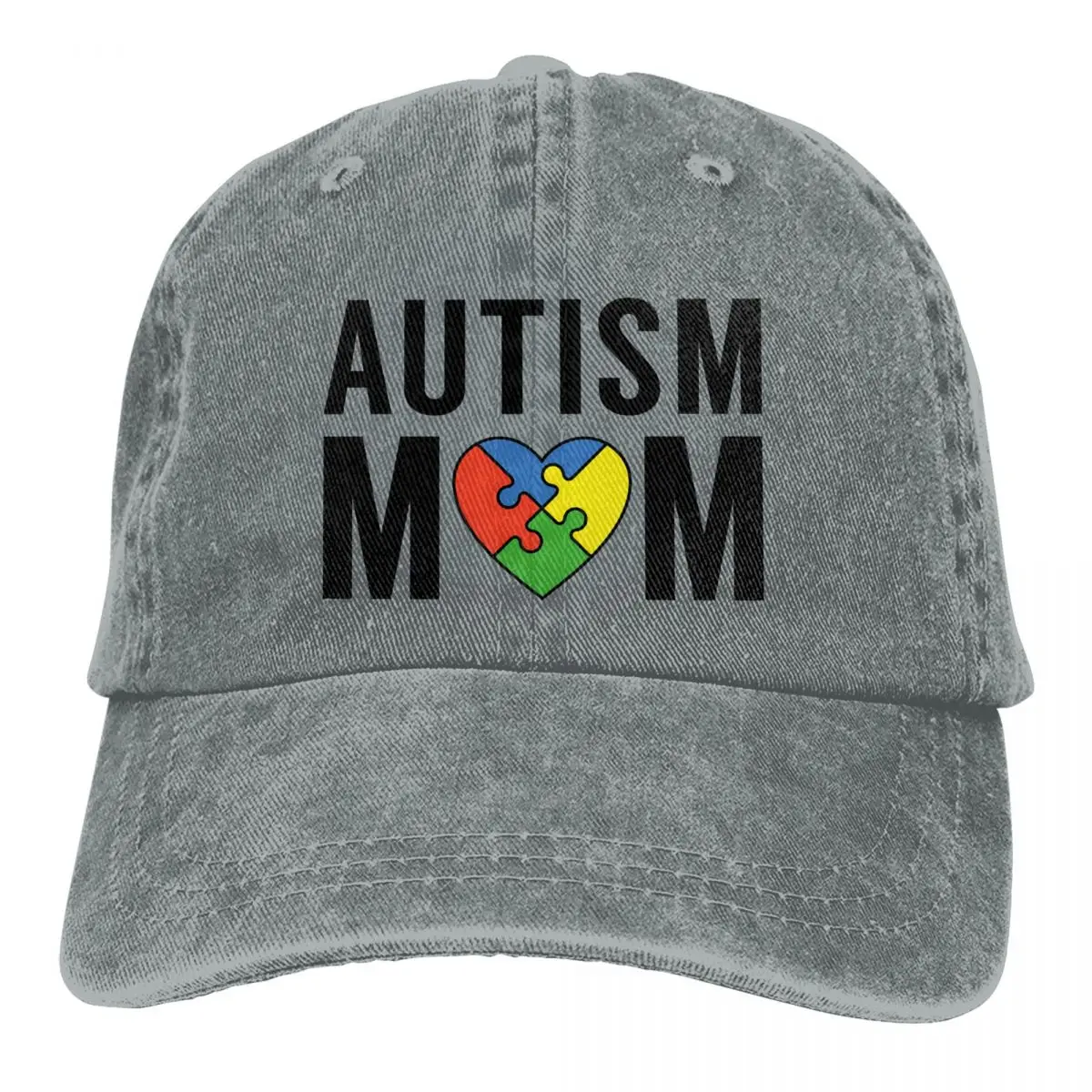 Autism-Mom-Baseball-Caps-Accessories-Classic-Distressed-Cotton-Mothers ...