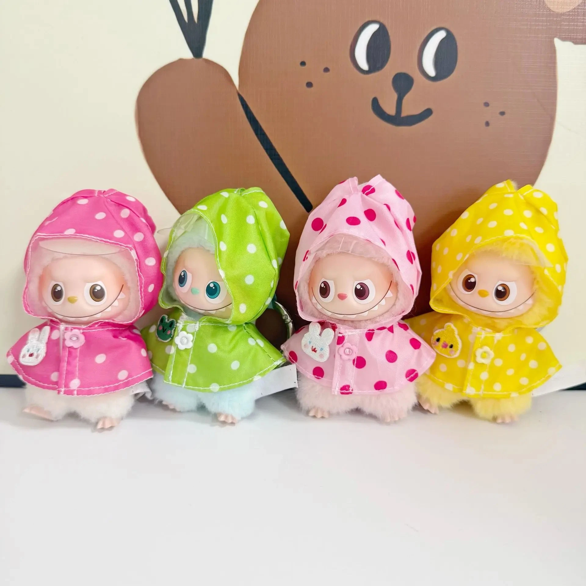 For 10cm Labubu 4.0 for Love Series Doll Clothes Shoes Accessories ...