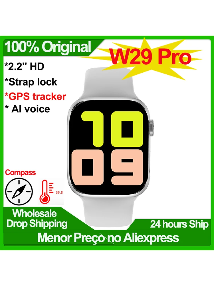 New-W28-Pro-Updated-W29-Pro-Smart-Watch-Compass-NFC-Game-GPS-Tracker ...