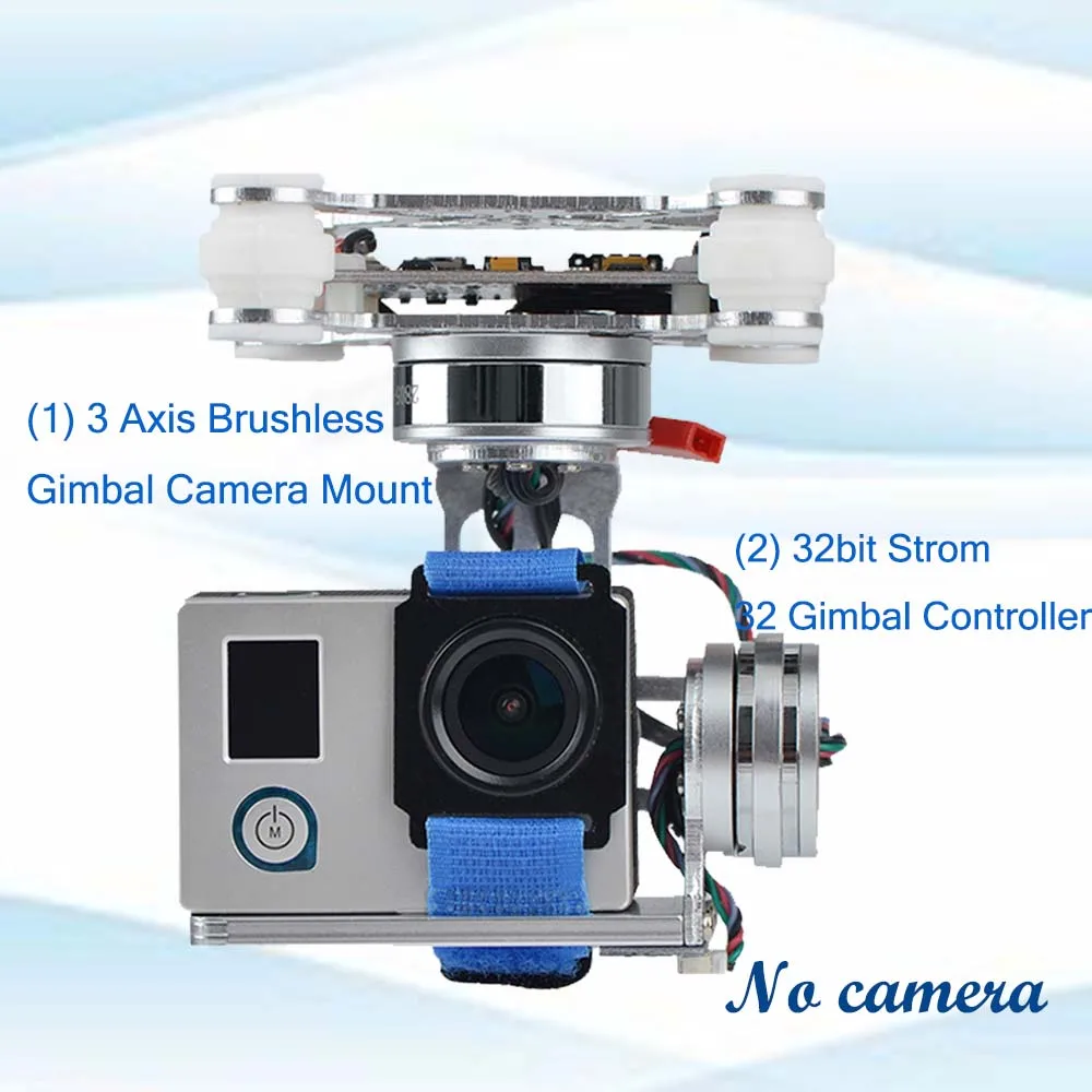 3-Axis-Brushless-Gimbal-Camera-Mount-32bit-Strom32-Gimbal-Controller ...