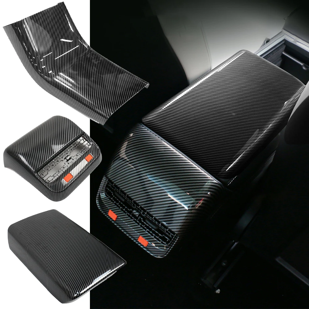 For Tesla Model Y Model 3 Highland Anti Kick Protector Armrest Cover ...