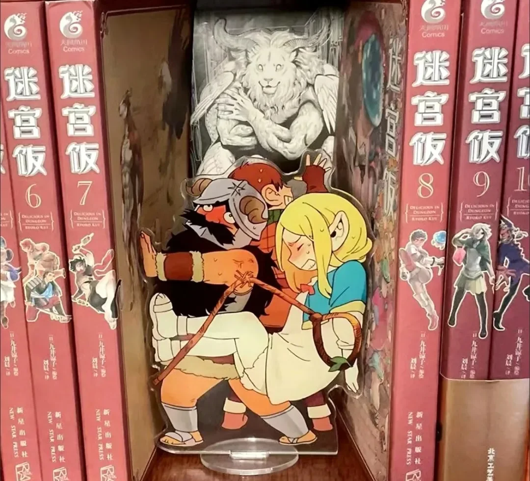 Dungeon-Meshi-Acrylic-Stand-Marsilla-Senshi-Figure-Display-Delicious-in ...