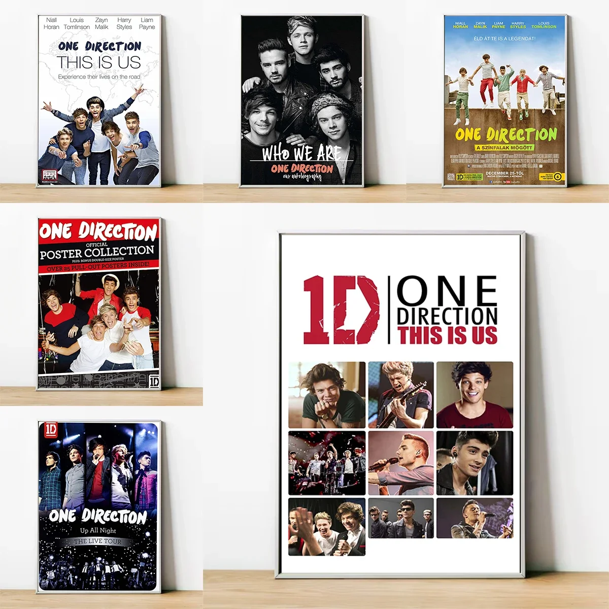 One-Directions-Poster-Band-Picture-on-the-Wall-Decor-Decorative ...