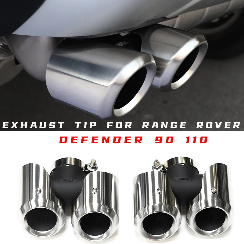 Dual-Exhaust-Tips-Pipe-Rear-304-Stainless-Steel-Muffler-Tip-For-2020 ...
