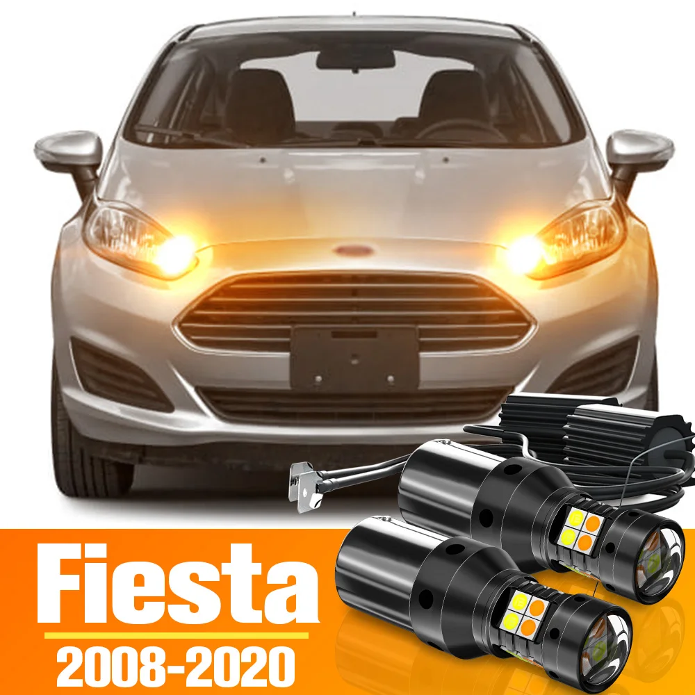 2pcs-Dual-Mode-LED-Turn-Signal-Daytime-Running-Light-DRL-Accessories ...