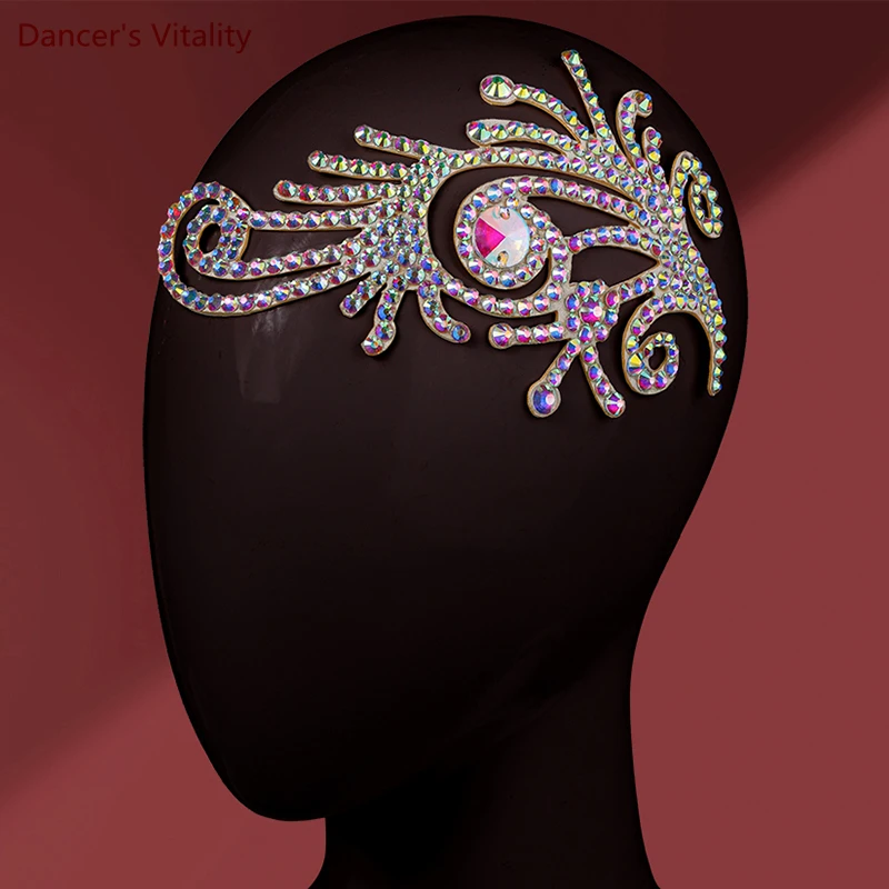 Belly Dance Performance Headdress Latin Dance Modern National Standard ...