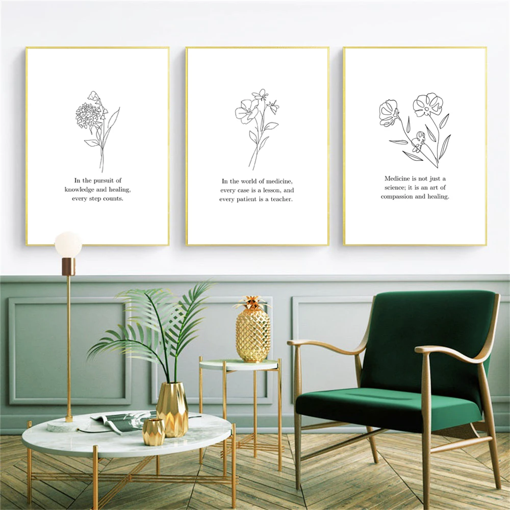 Inspirational-Medical-Quote-Poster-Nursing-Quote-Wall-Art-Premed ...