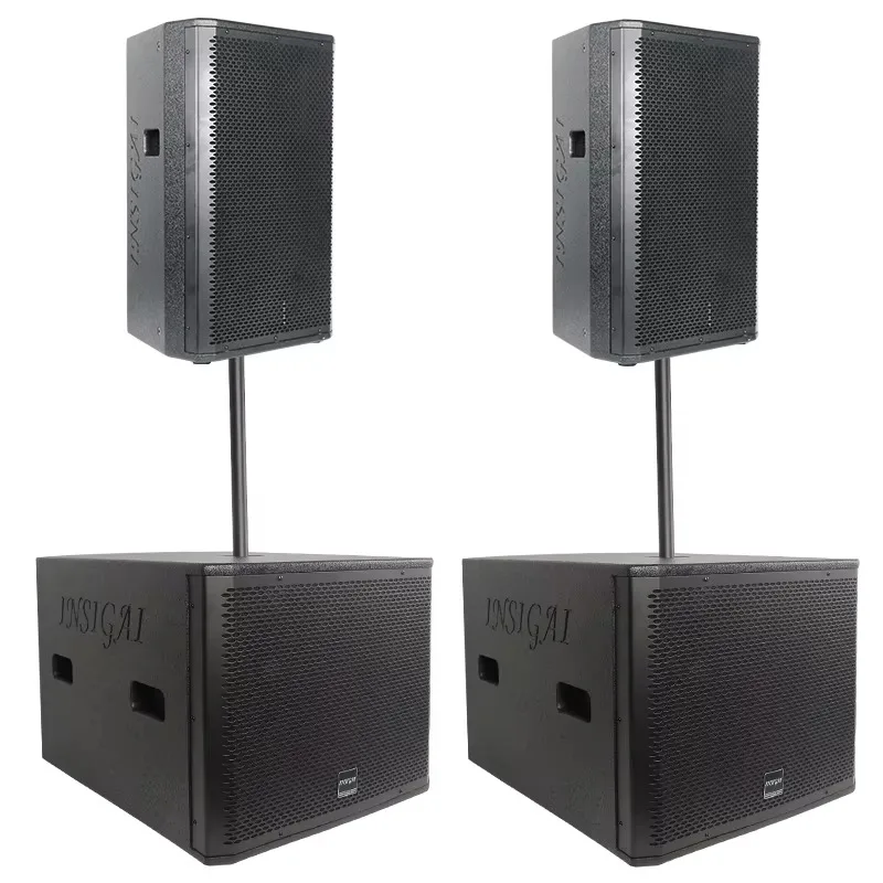 2400W Audio PA System Speakers Outdoor Dj Concert Hall Display Stage ...