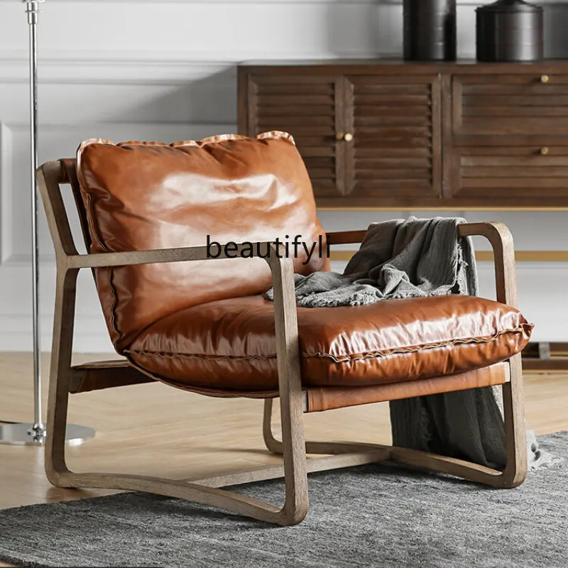 Designer-Single-Seat-Sofa-Chair-Light-Luxury-Lazy-Bone-Chair-Nordic ...