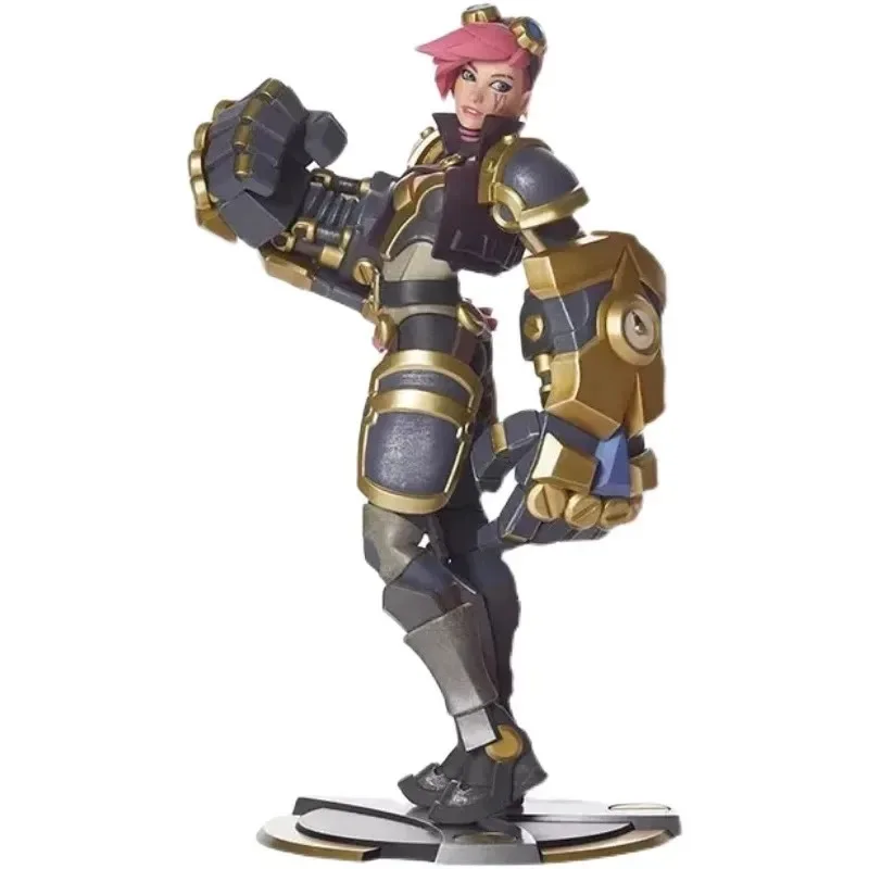In-Stock-Original-LOL-The-Piltover-Enforcer-Vi-Game-Character-Model ...