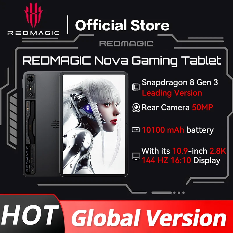 New-Global-version-Redmagic-Nova-Gaming-Tablet-10-9-Snapdragon-8-Gen-3 ...