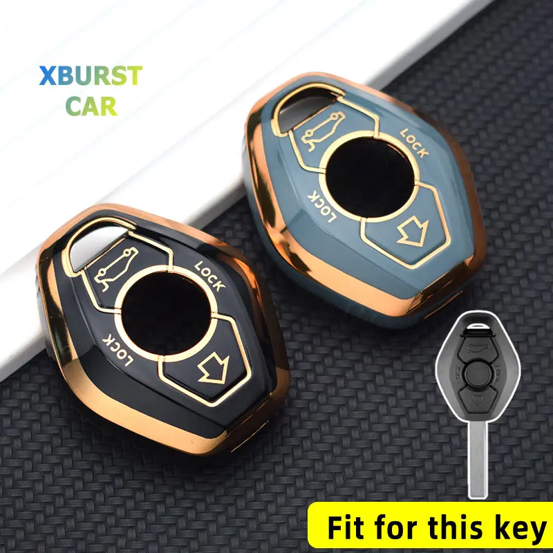 Car-Key-Cover-Case-Shell-Fob-Keychain-For-BMW-E38-E39-E46-E83-E53-E60 ...