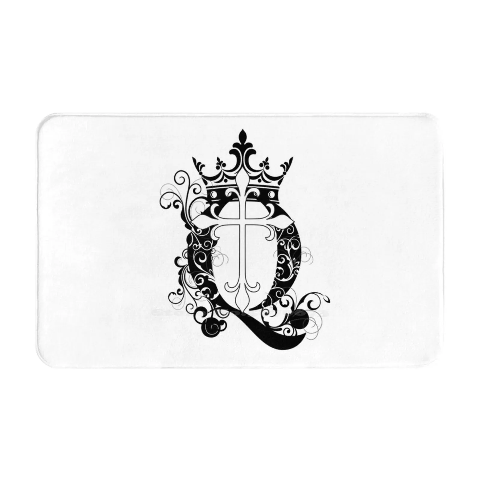 Cross-Q-Crown-In-Black-Soft-Foot-Pad-Room-Goods-Rug-Carpet-Cross-Crown.jpg