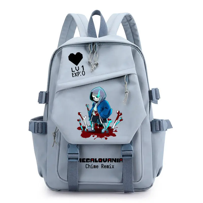 Undertale Sans Backpack Fans Bag Students Go To Back School Bag Casual ...