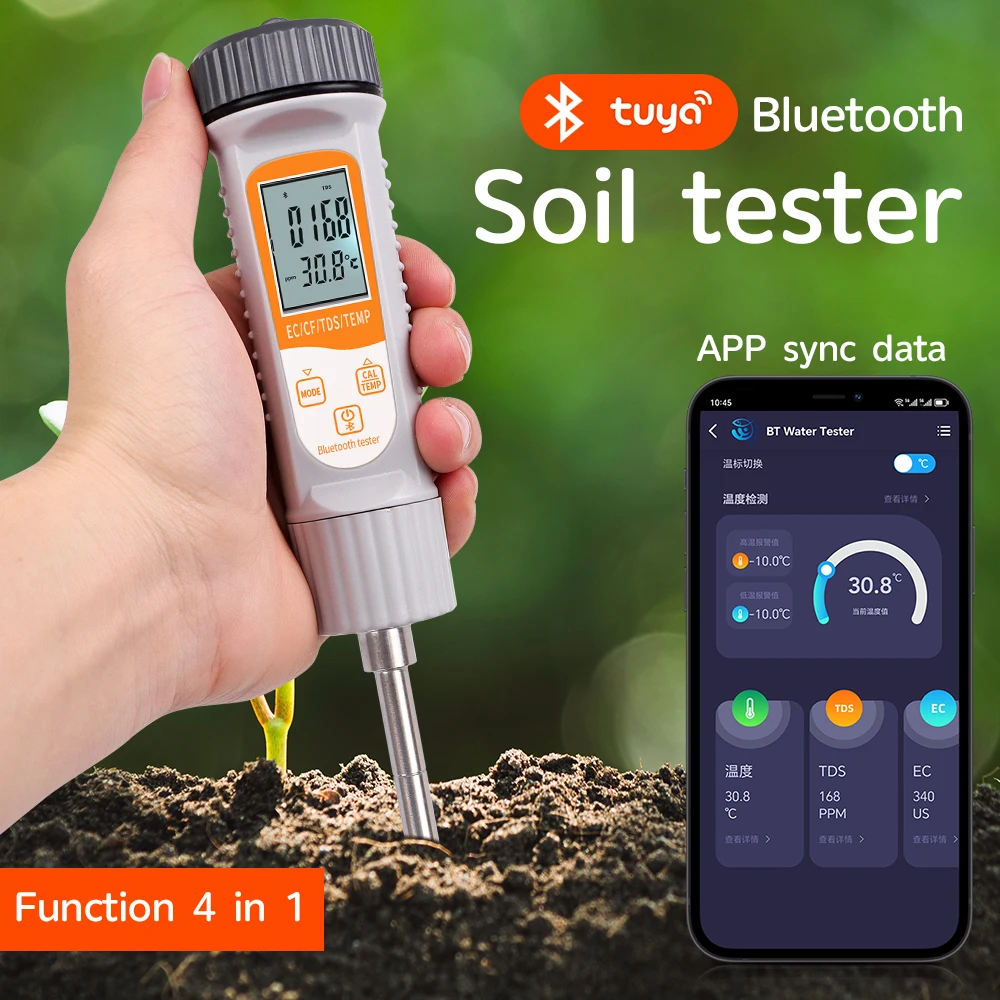 Bluetooth-Soil-Tester-EC-TDS-CF-Temperature-Meter-Moisture-Humidity ...