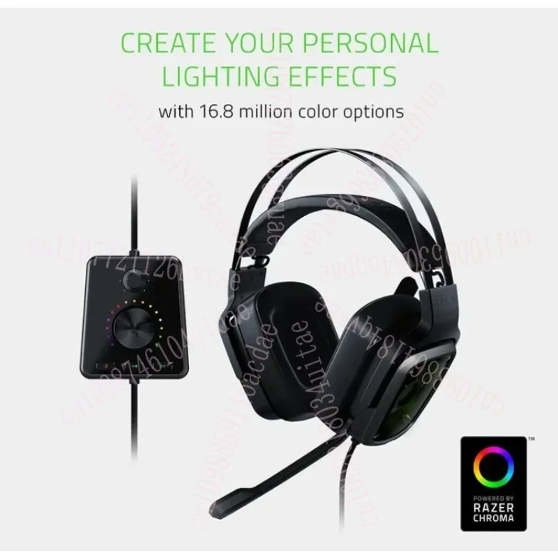 B-B-Razer Tiamat 7.1 V2 Проводная игровая гарнитура RGB с микрофоном ...