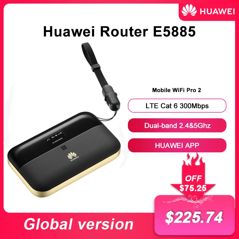 Original-huawei-wifi-2-pro-e5885-E5885Ls-93a-bolso-m-vel-wifi-roteador ...