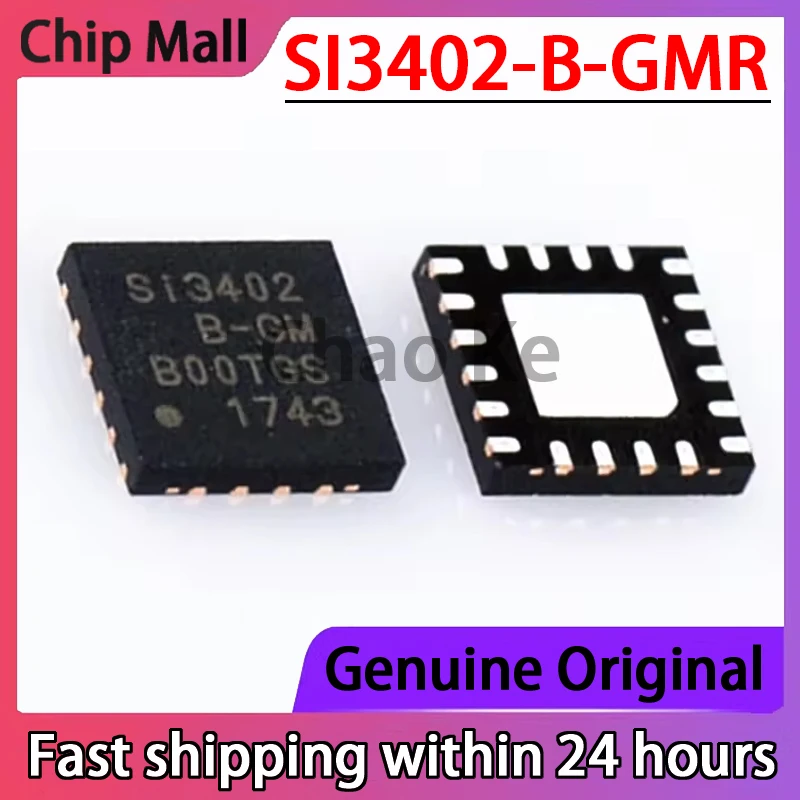 1PCS-NEW-SI3402-B-GMR-SI3402-B-GM-QFN-20-Ethernet-Communication ...