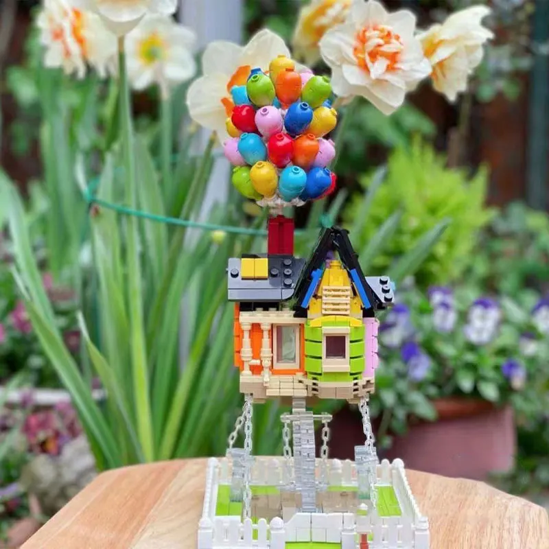 New-product-Flying-House-Journey-Around-the-World-Decoration-Floating ...