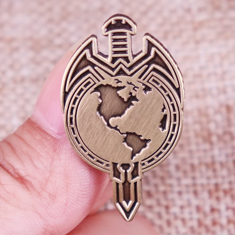 Stars Mirror Universe Enamel Pin Parallel Universe Logo Badge Brooch ...