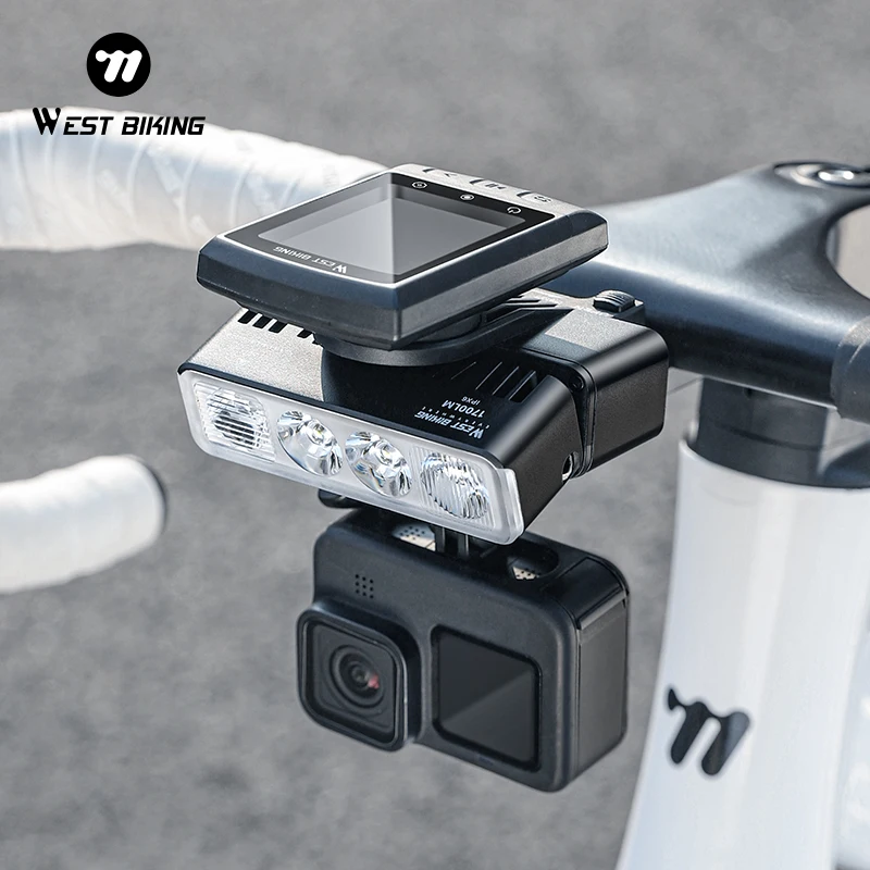 WEST-BIKING-4-In-1-Multifunctional-Bicycle-Headlight-1700LM-High ...