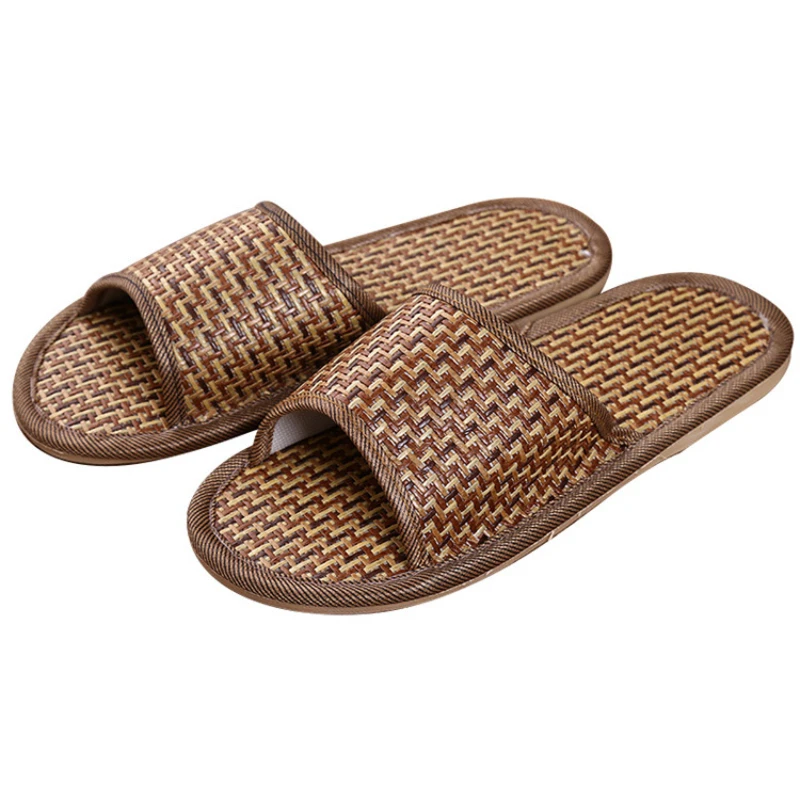 Bamboo Rattan Bathroom Slippers | Bamboo Rattan Floor Slippers ...