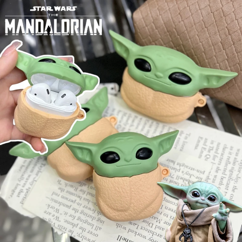 Star-Wars-Mandalorian-Case-for-Apple-AirPods-1-2-3-Airpod-Pro-3D-Grogu ...